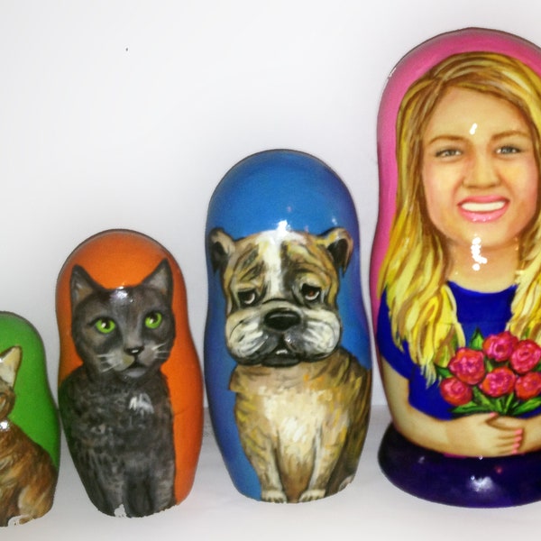 Custom Nesting Doll - Etsy