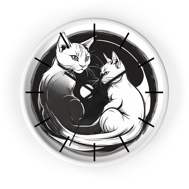 Meowing Cat Clock - Etsy