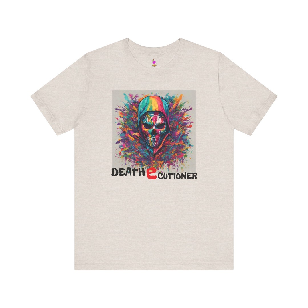 Abstract Art Tee Deathecutioner Series Executioner Shirt Rainbow ...