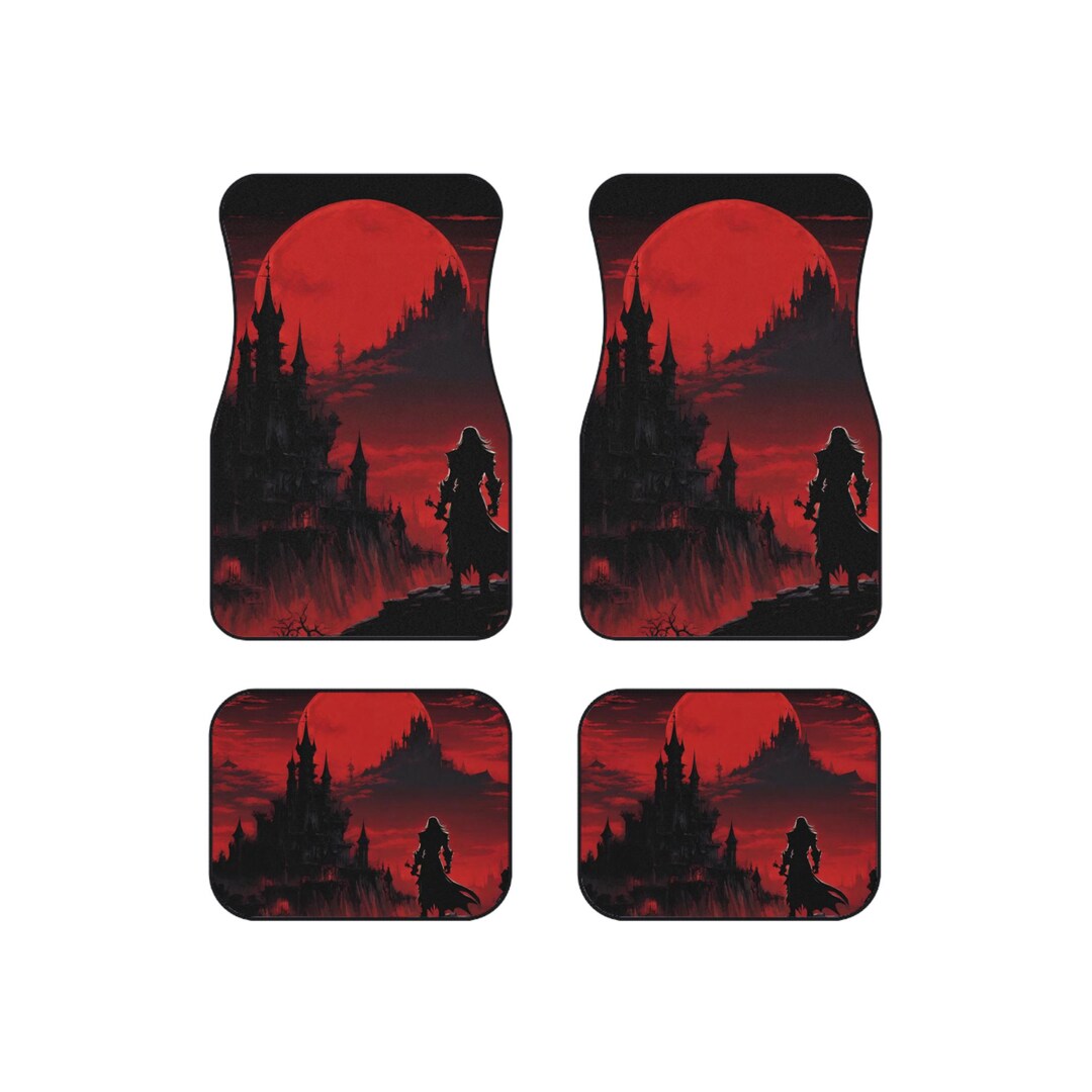 Castlevania Belmont Video Game Inspired Car Mats Standing at the ...