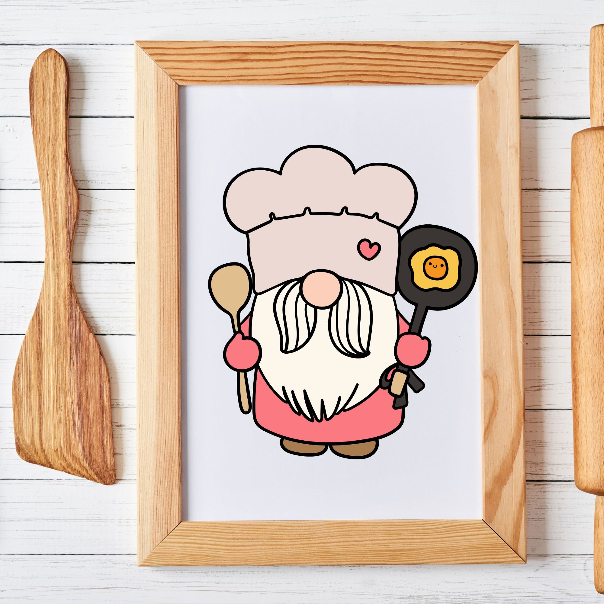 Cooking Gnome Svg Chef Gnome Svg Gnomes Cooks SVG Gnomes - Etsy