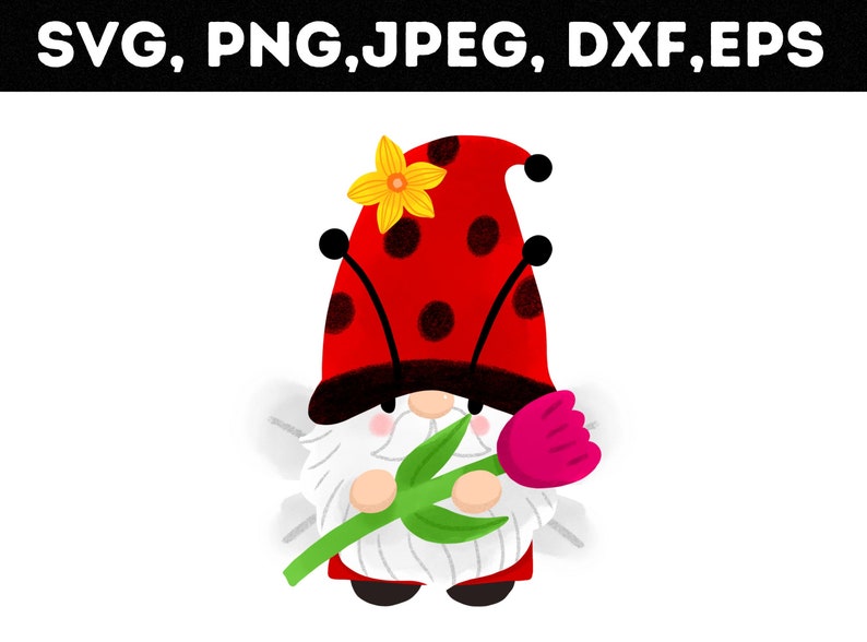 Ladybug Gnomes Png Gnome Clipart Ladybug Clipart Ladybug Png - Etsy