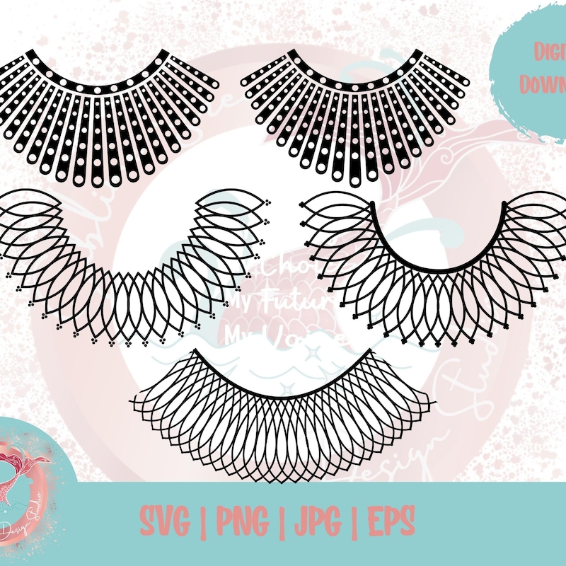 Dissent Collar Svg - Etsy