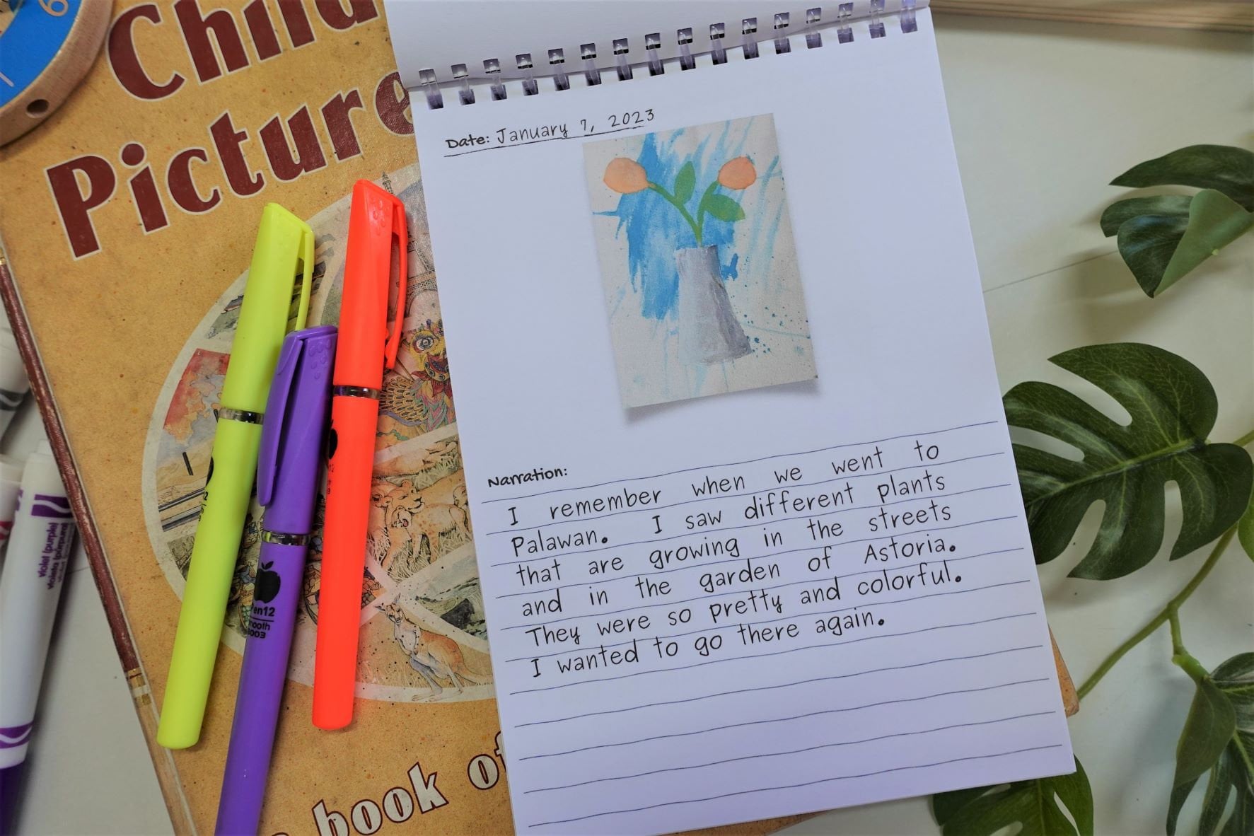 Narration Notebook for Kids Charlotte Mason Homeschool charlotte Mason ...