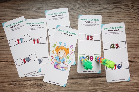 Place Value Printable Task Cards Primary Math for Classroom | Etsy