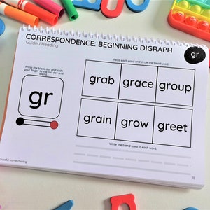 Phonics Intervention Activity Book for Preschoolers - Etsy