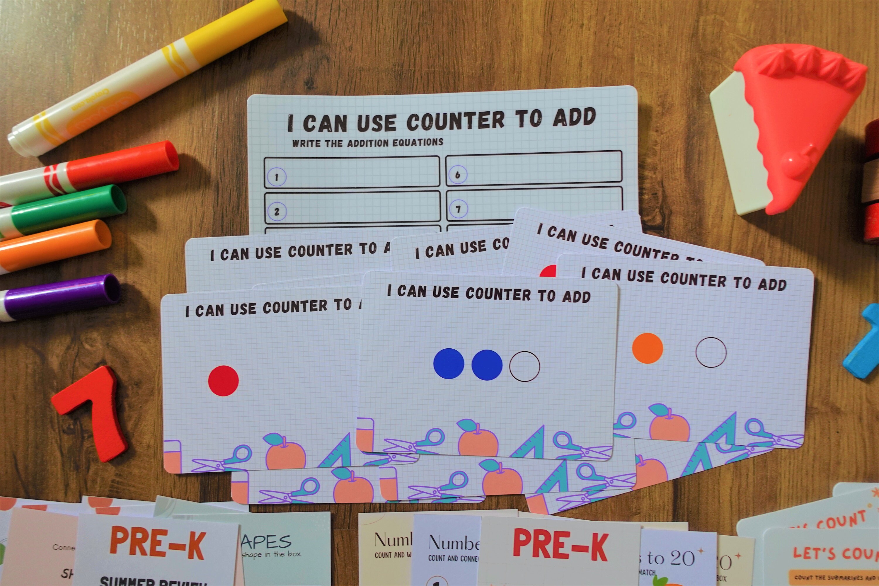 Hands-on Preschool Math Activities for Preschool, Kindergarten ...