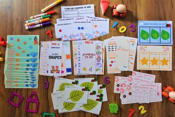 Hands-on Preschool Math Activities for Preschool - Etsy