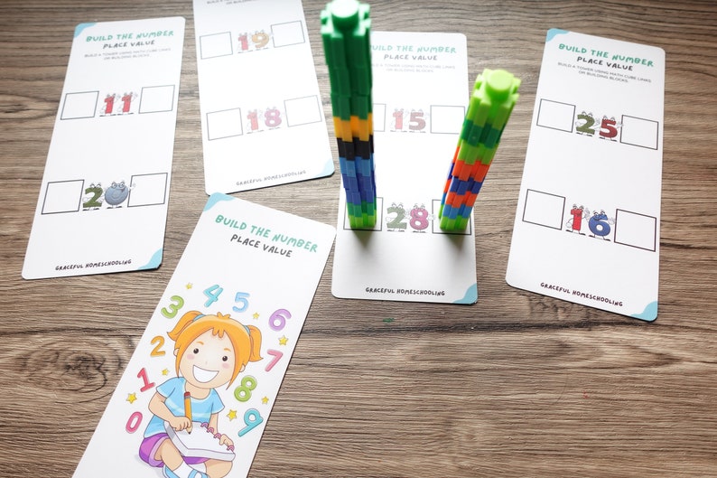 Place Value Printable Task Cards Primary Math for Classroom | Etsy