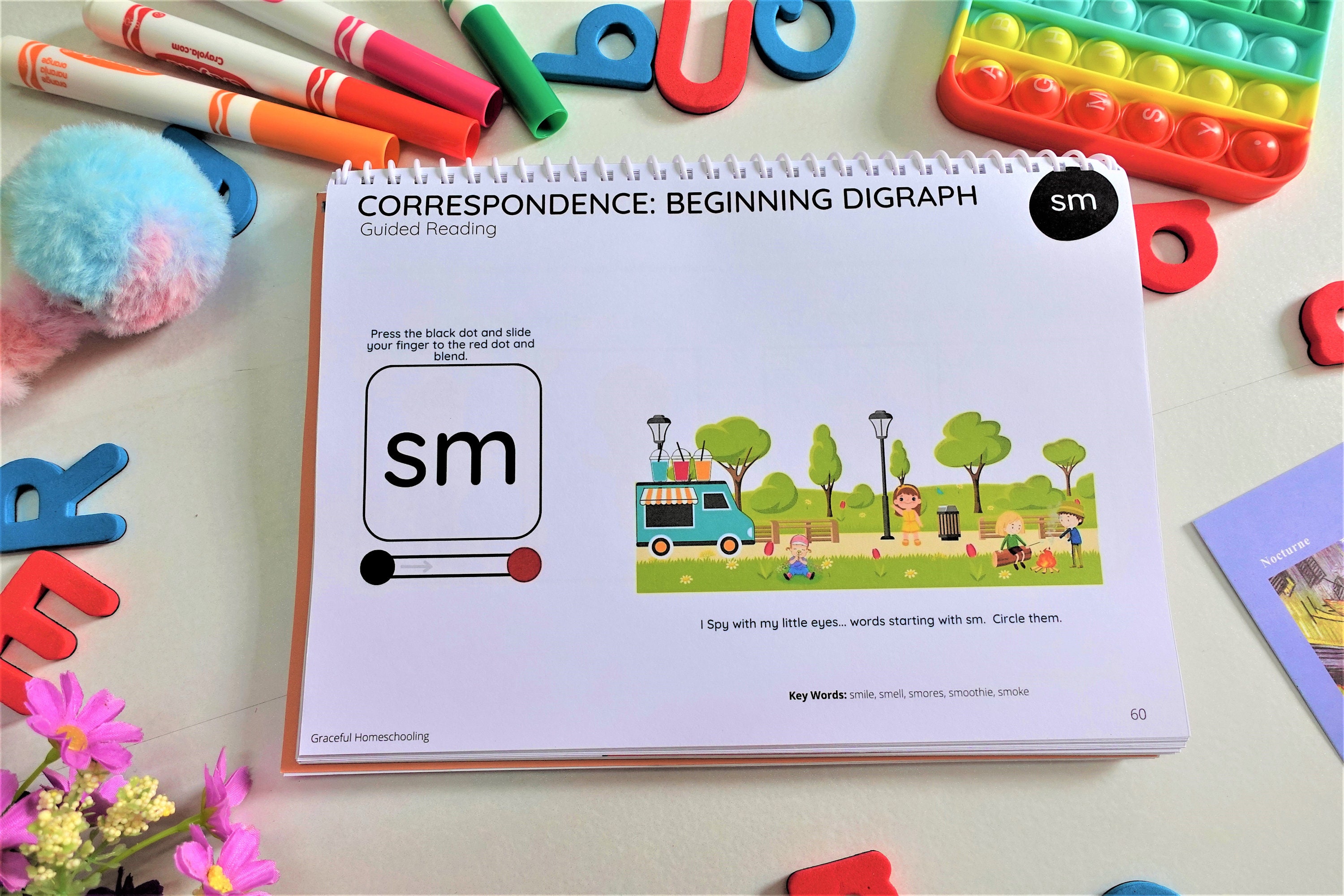 Phonics Intervention Activity Book for Preschoolers - Etsy