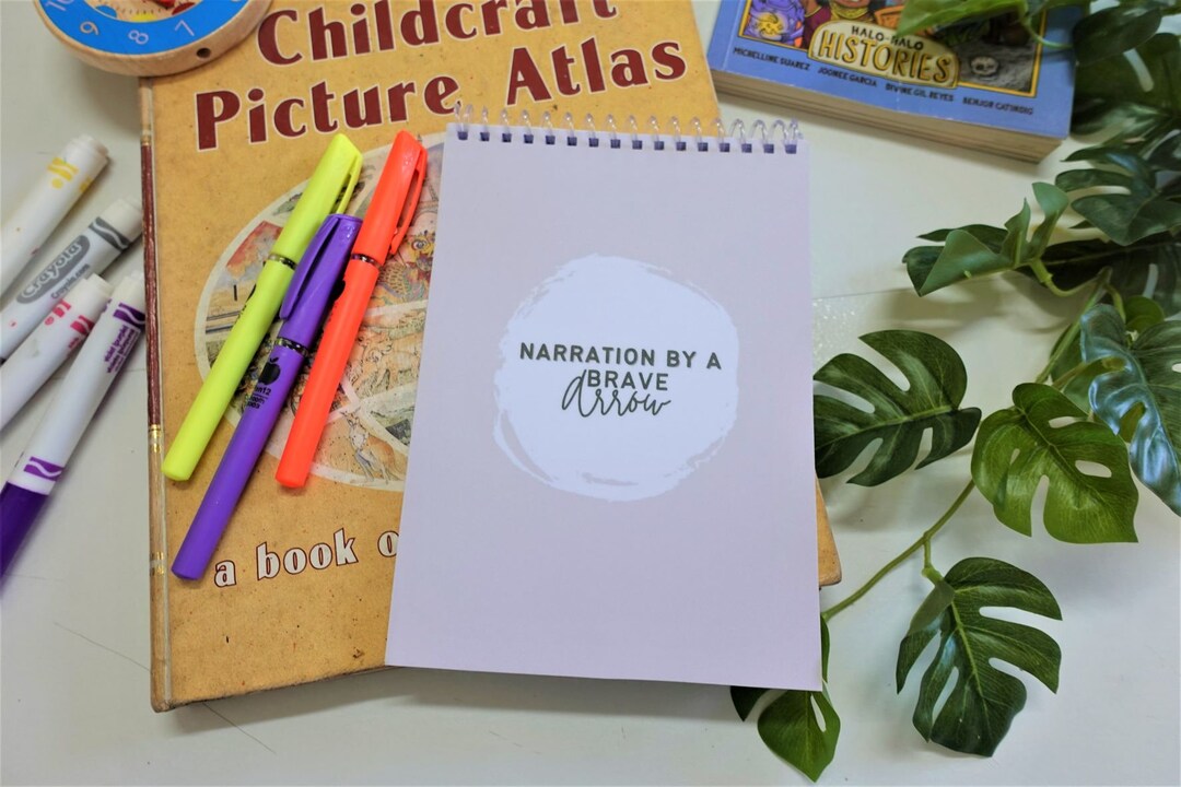 Narration Notebook for Kids Charlotte Mason Homeschool charlotte Mason ...