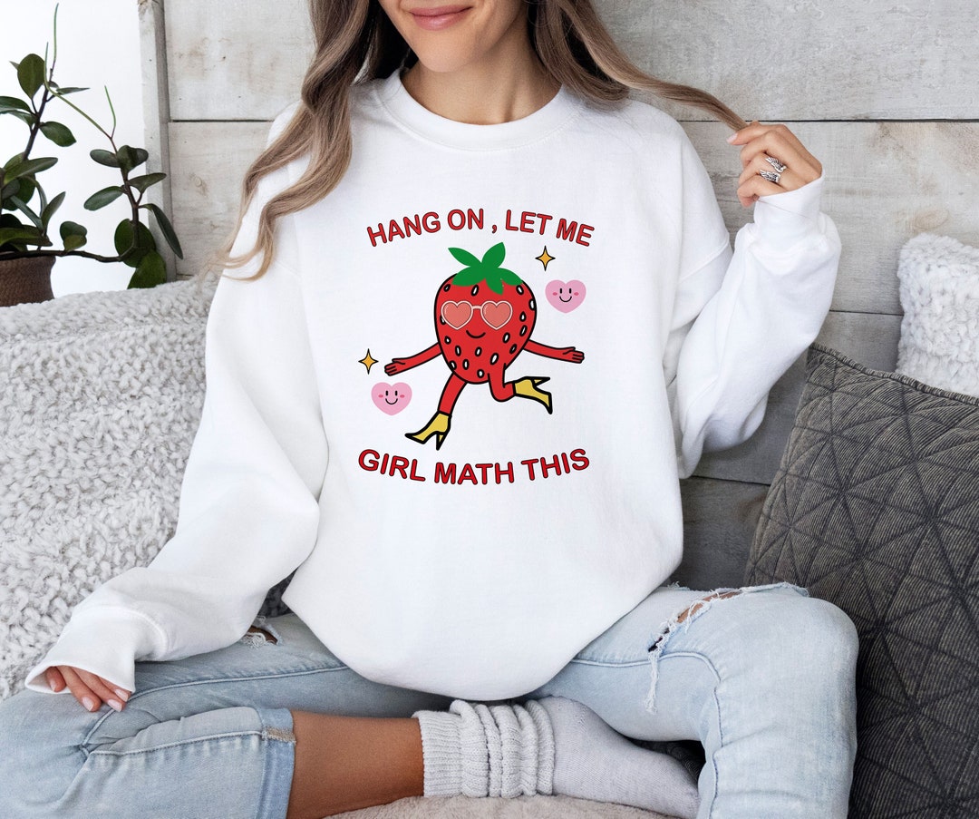 Hang on Let Me Girl Math This PNG File Cute Trendy Artsy Design for ...