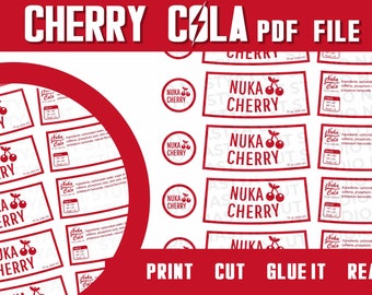 Nuka Cherry rocket Bottle Edition - Etsy