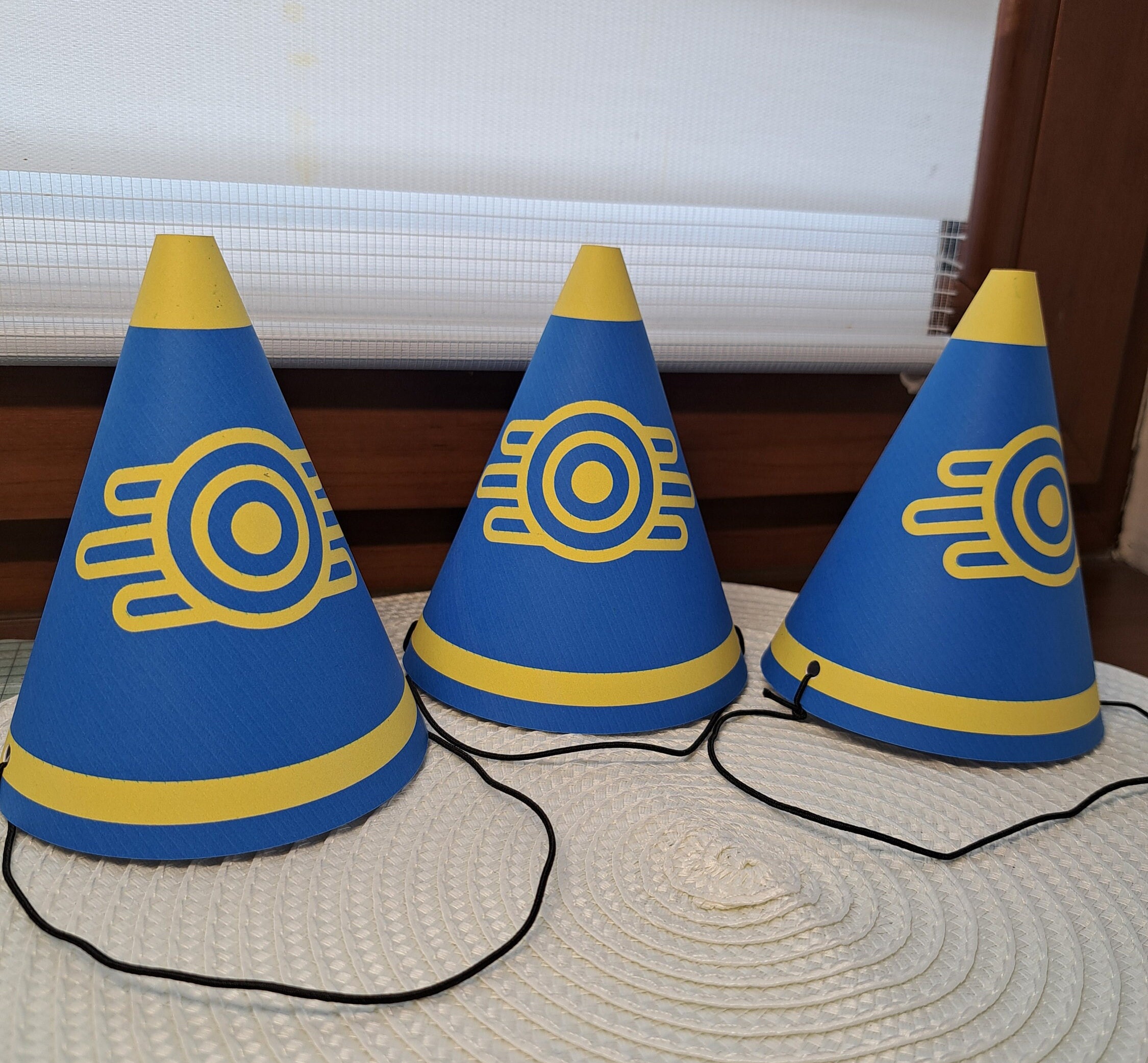 Fallout Fan Art Vault-tec, Party Hat, Birthday Hat, Birthday Decor ...