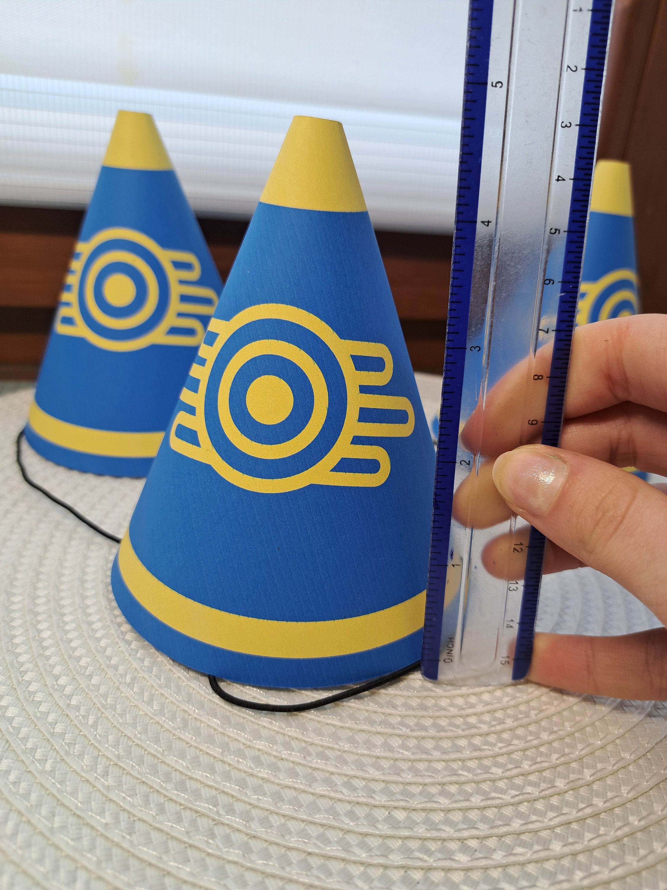 Fallout Fan Art Vault-tec, Party Hat, Birthday Hat, Birthday Decor ...
