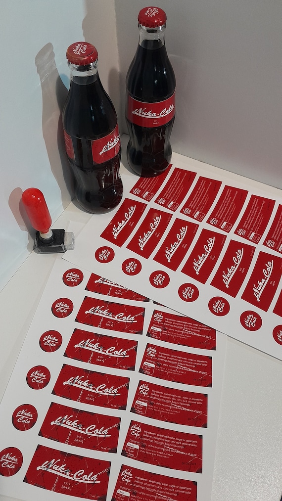Fallout Nuka Cola Labels