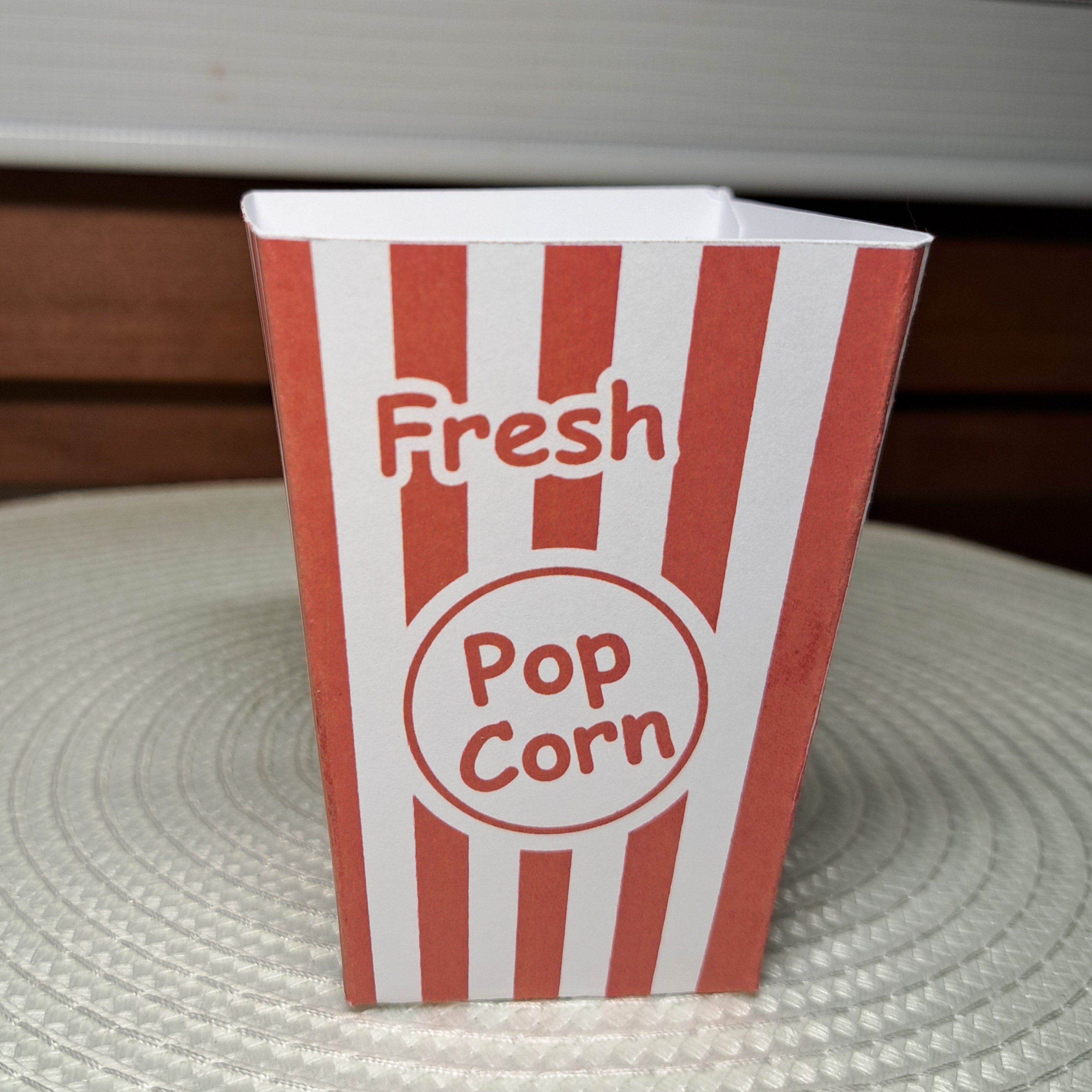 Popcorn Bucket Snack Fallout Popcorn Box, Party Decor, Birthday Decor ...