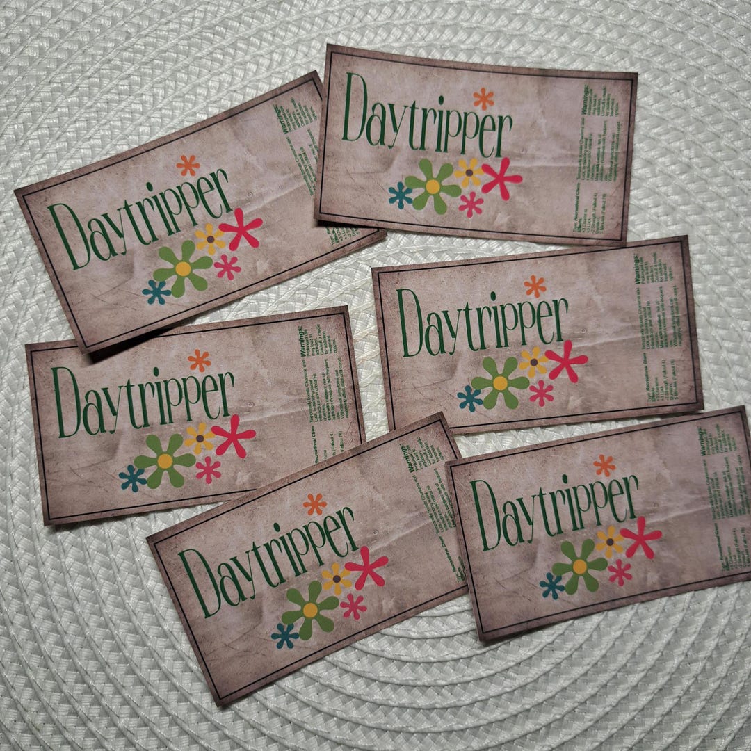 Daytripper Label Fallout 4 Inspired Bottle Prop Replica Cosplay Fallout ...