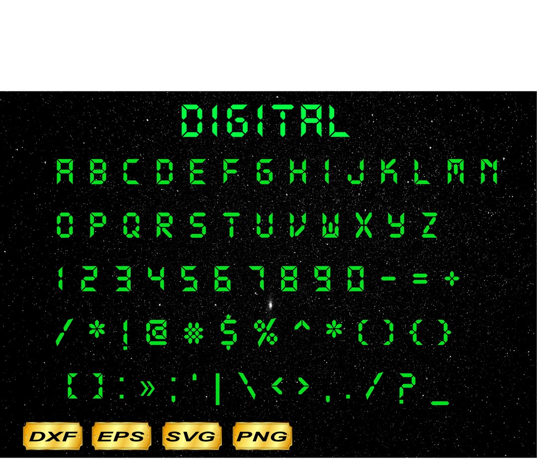Alfabeto fuente svg digital letras svg personalizar regalo - Etsy México