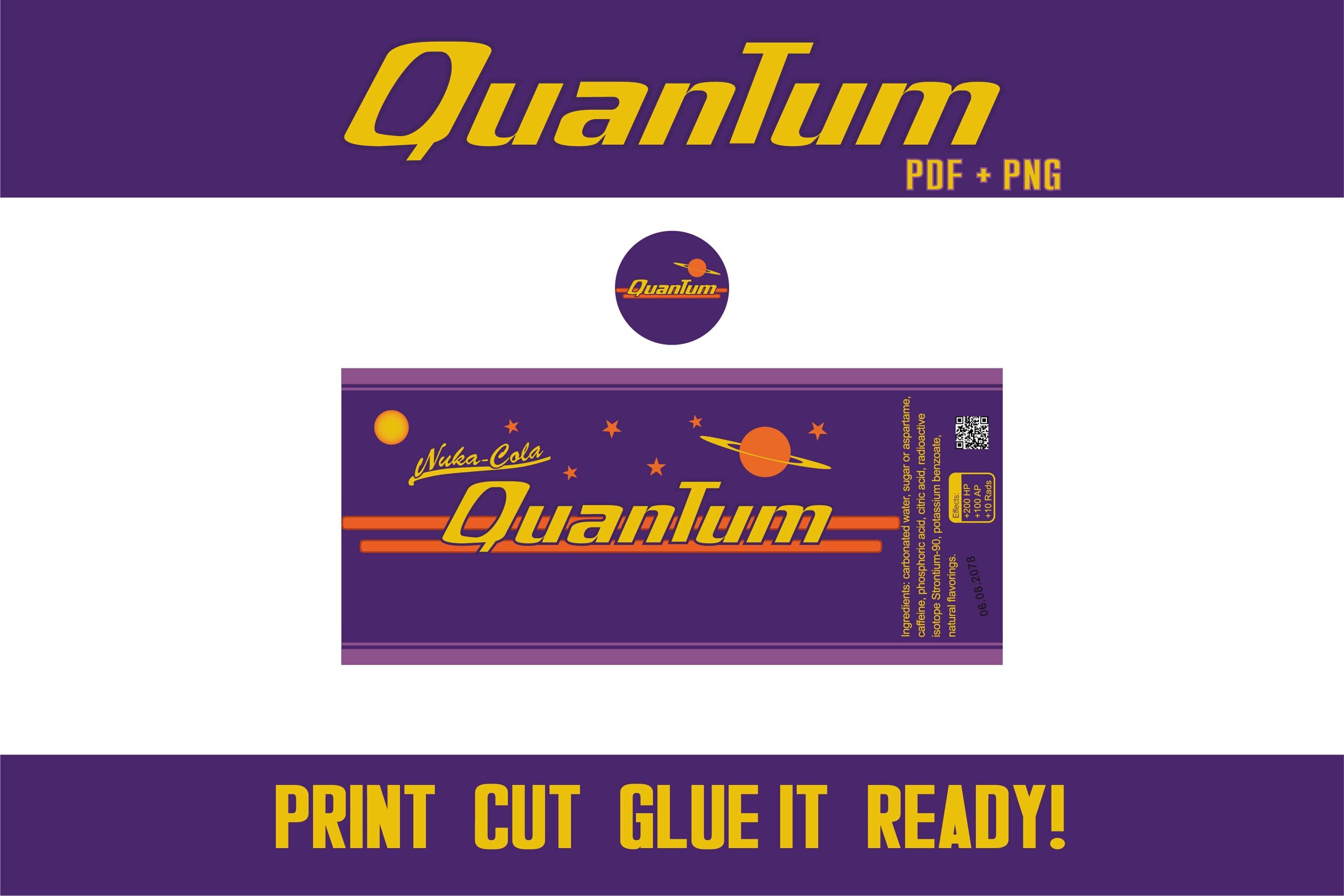 Fan Art Quantum Cola Label Wasteland Inspired for Fans Pdf Label ...