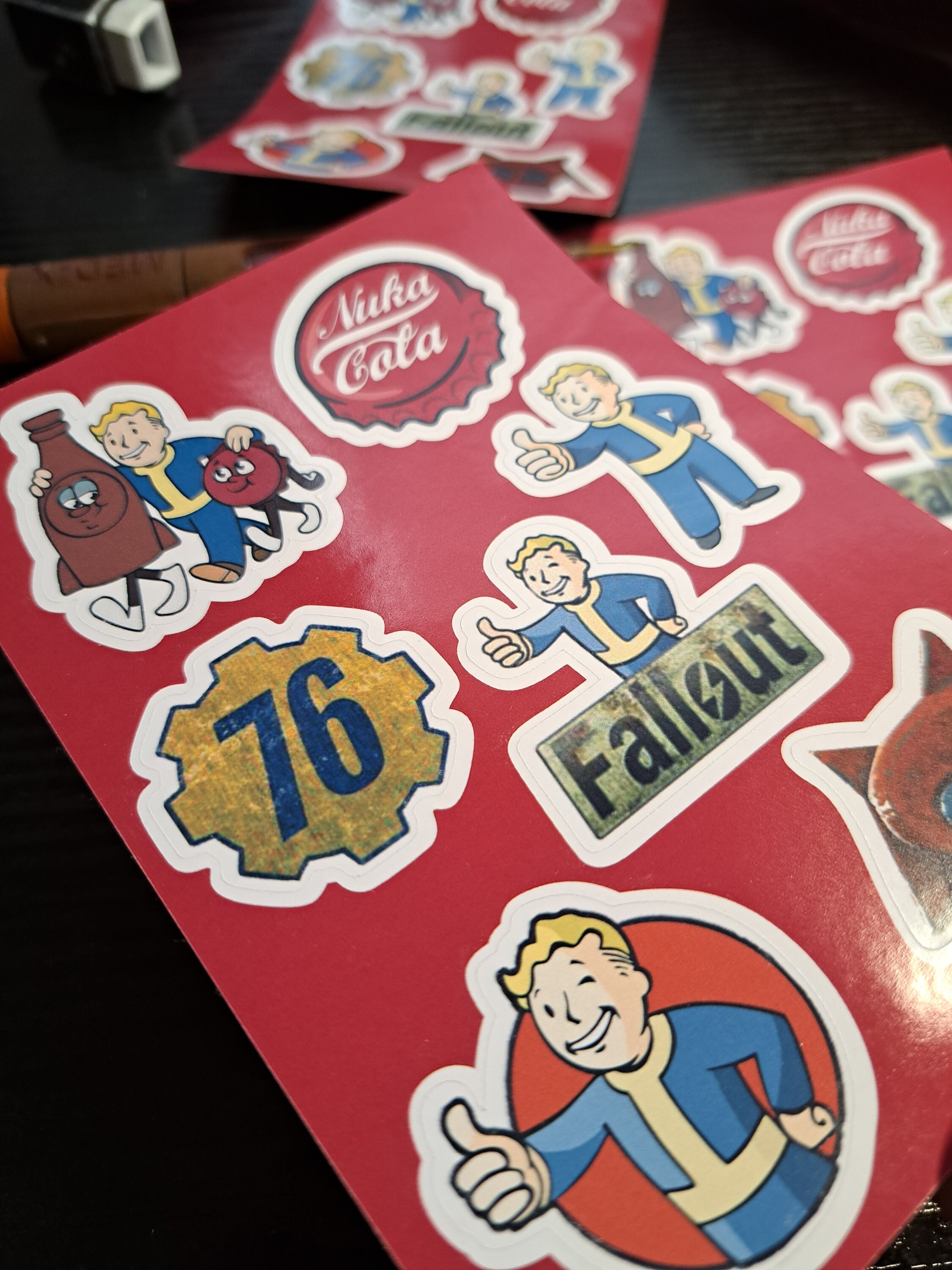 Fallout Nuka Cola Sticker Pack for Fans Sticker Fan Art Nuka Bottle ...