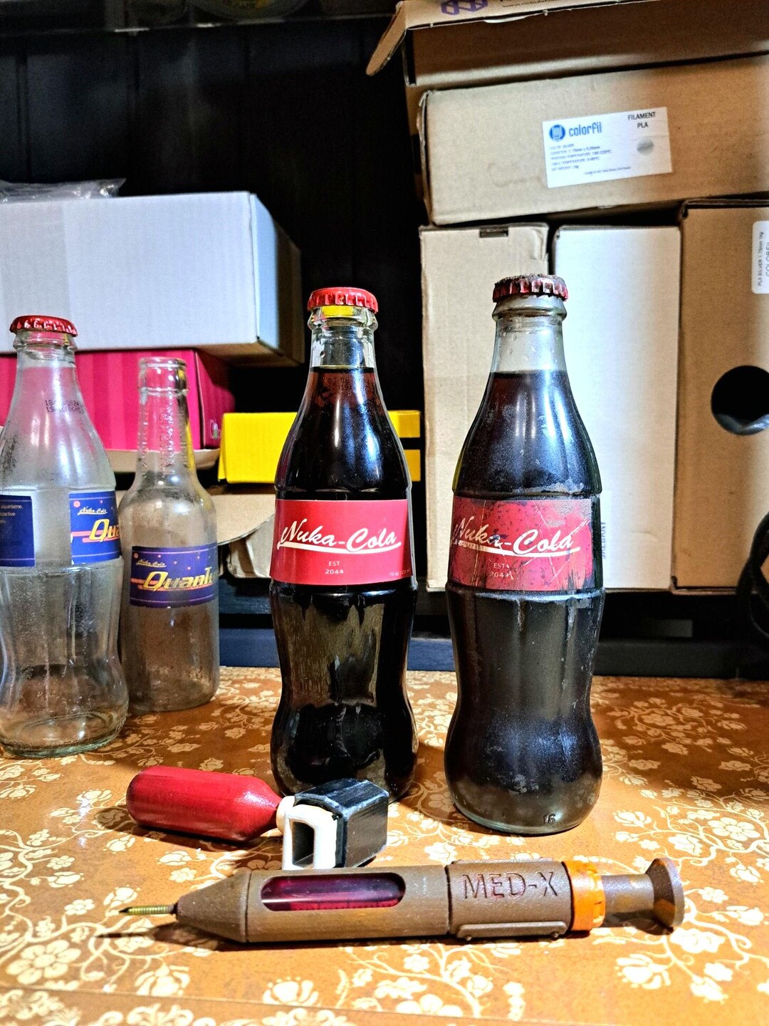 Nuka Cola Bottle Fallout Inspired for Fans Nuka Cola Fan Art Replica ...