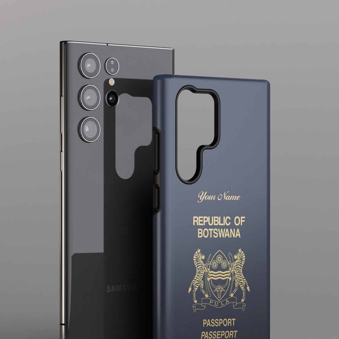 Botswana Passport Samsung Galaxy A Case, A73/A72/A71, A54/A53/A52/A51 ...