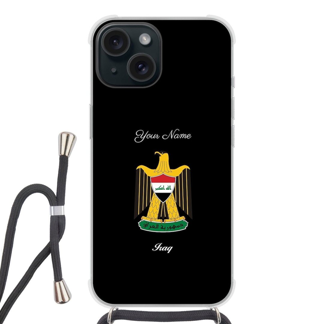 Iraq National Emblem Crossbody Phone iPhone - Etsy