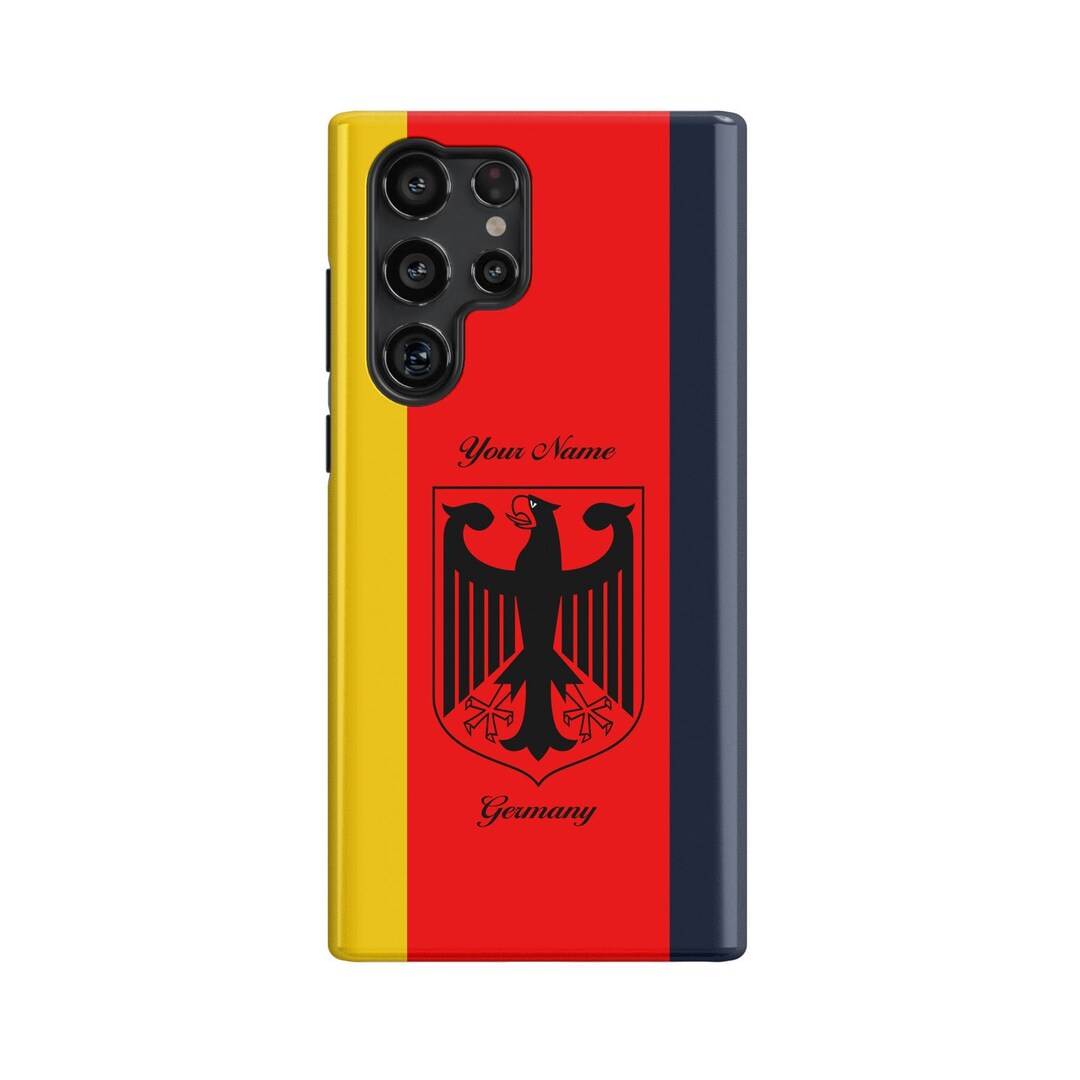 Germany Flag National Emblem Samsung S24 S23 S22 Plus Ultra Phone Case ...