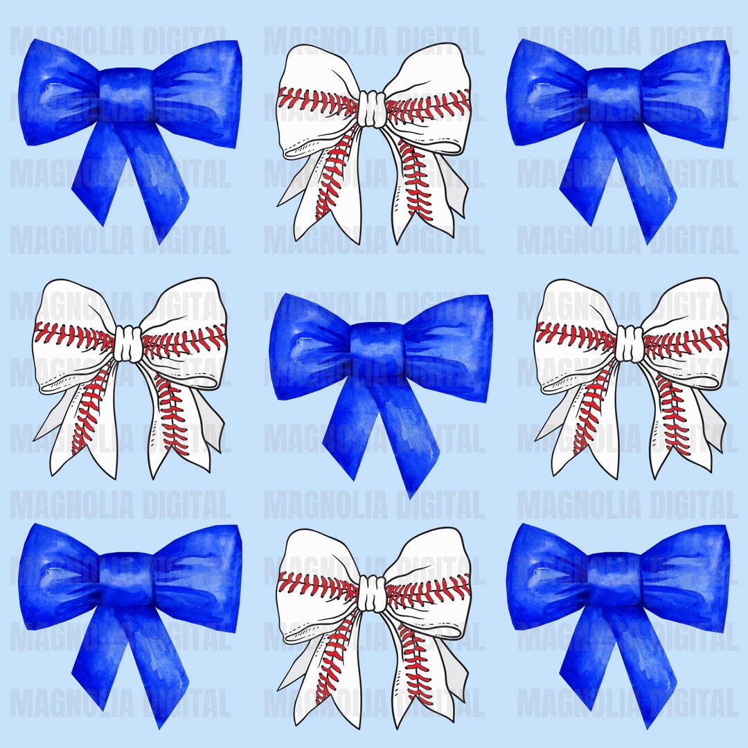 Baseball Bow Png-sublimation Design Download-baseball Png, Bows Png ...