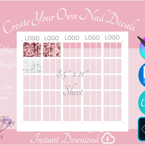 Nail Decal - Etsy