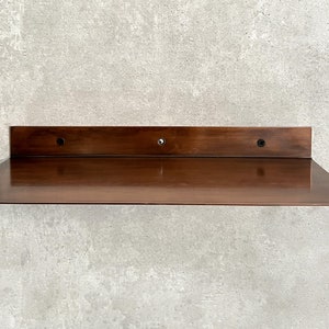 Handmade Solid Brass Floating Shelf Wall Mounted Wall Shelves for ...