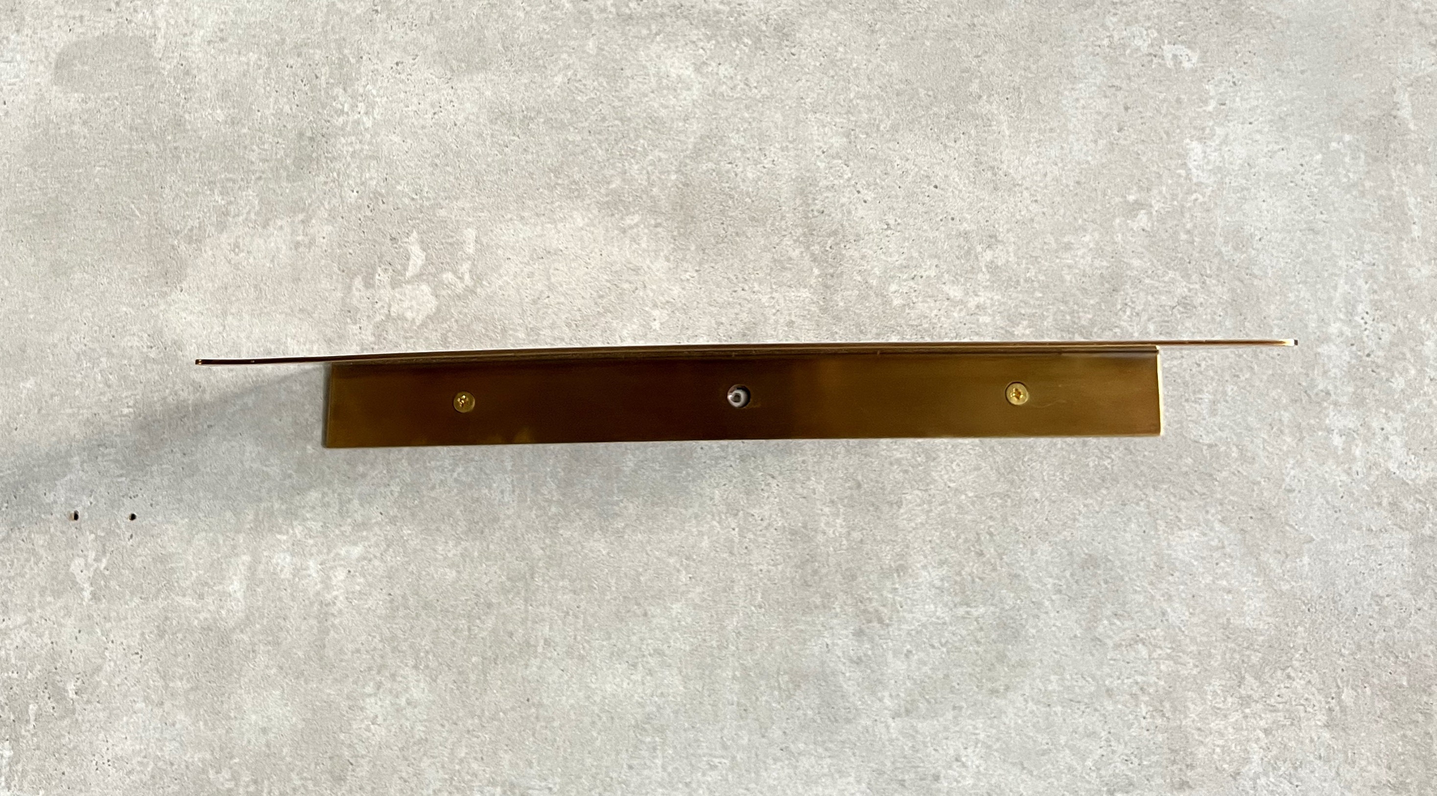 Handmade Solid Brass Floating Shelf Wall Mounted Wall Shelves - Etsy UK