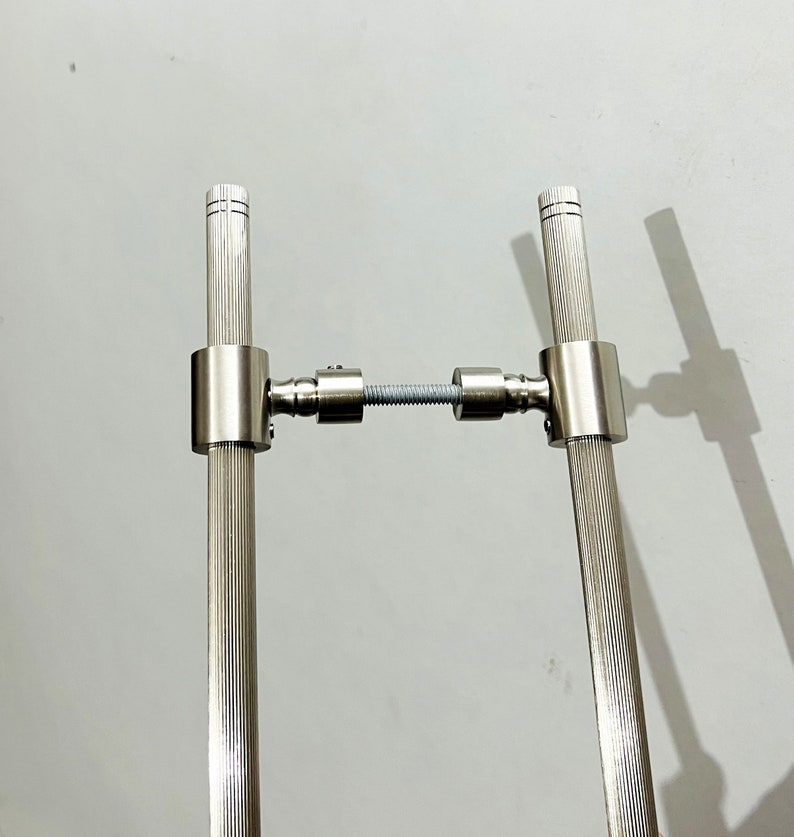 Customize Solid Brass Door Handle Back to Back Door Pulls - Etsy