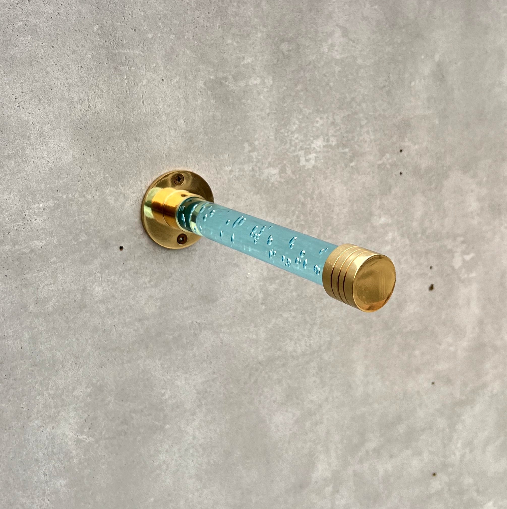 Handmade Brass Lucite Projection Modern Design Bubble Acrylic - Etsy