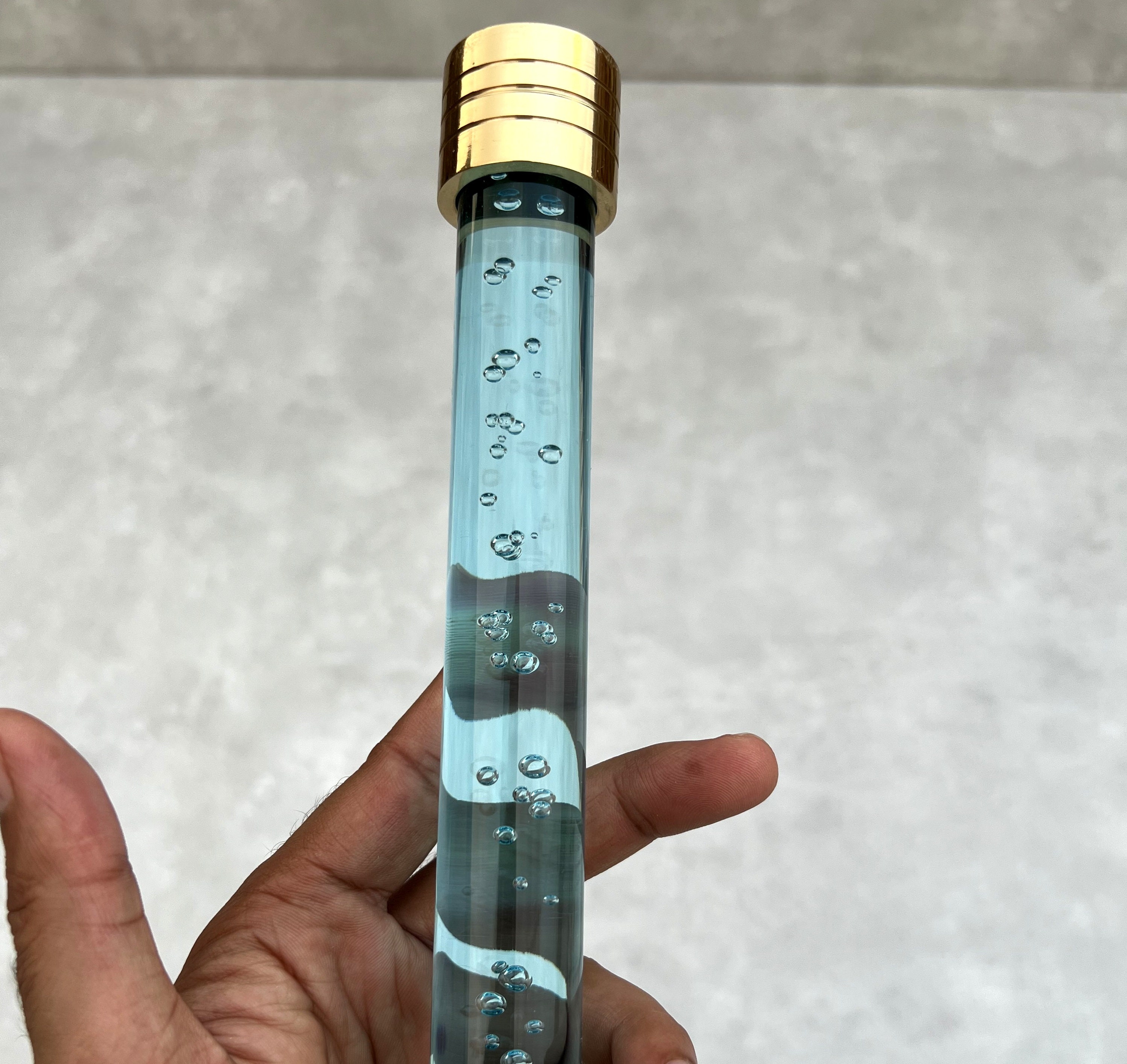 Handmade Brass Lucite Projection Modern Design Bubble Acrylic - Etsy