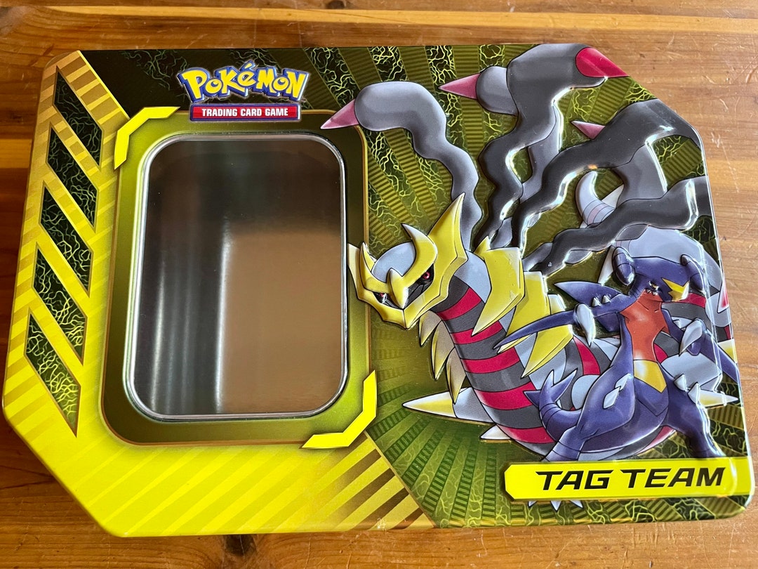 Pokémon Tag Team Tin Giratina Garchomp Tin Only No Cards 8 - Etsy