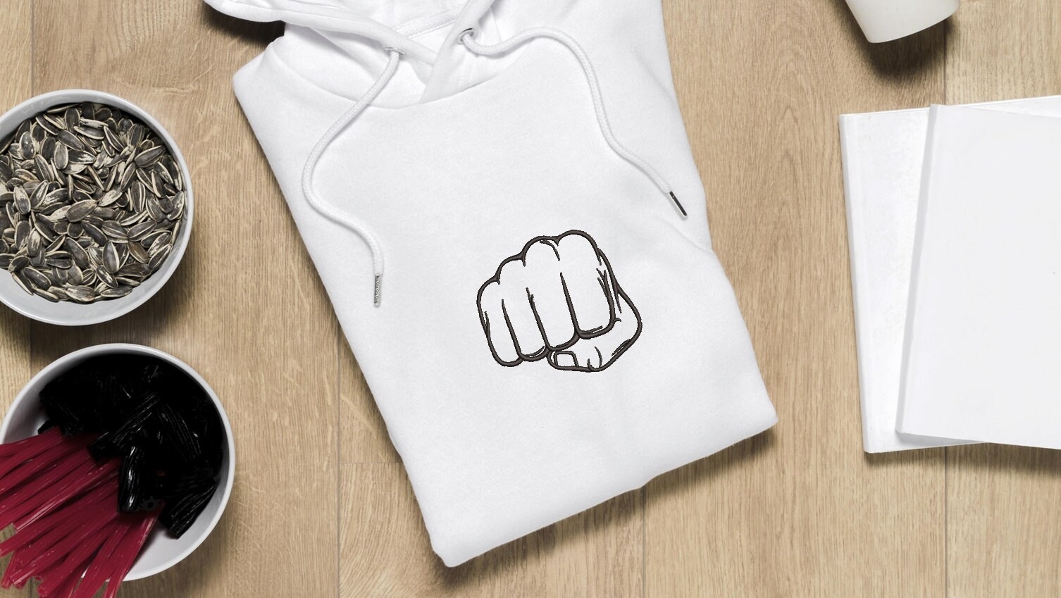 Fist Machine Embroidery Design. 4 Sizes - Etsy