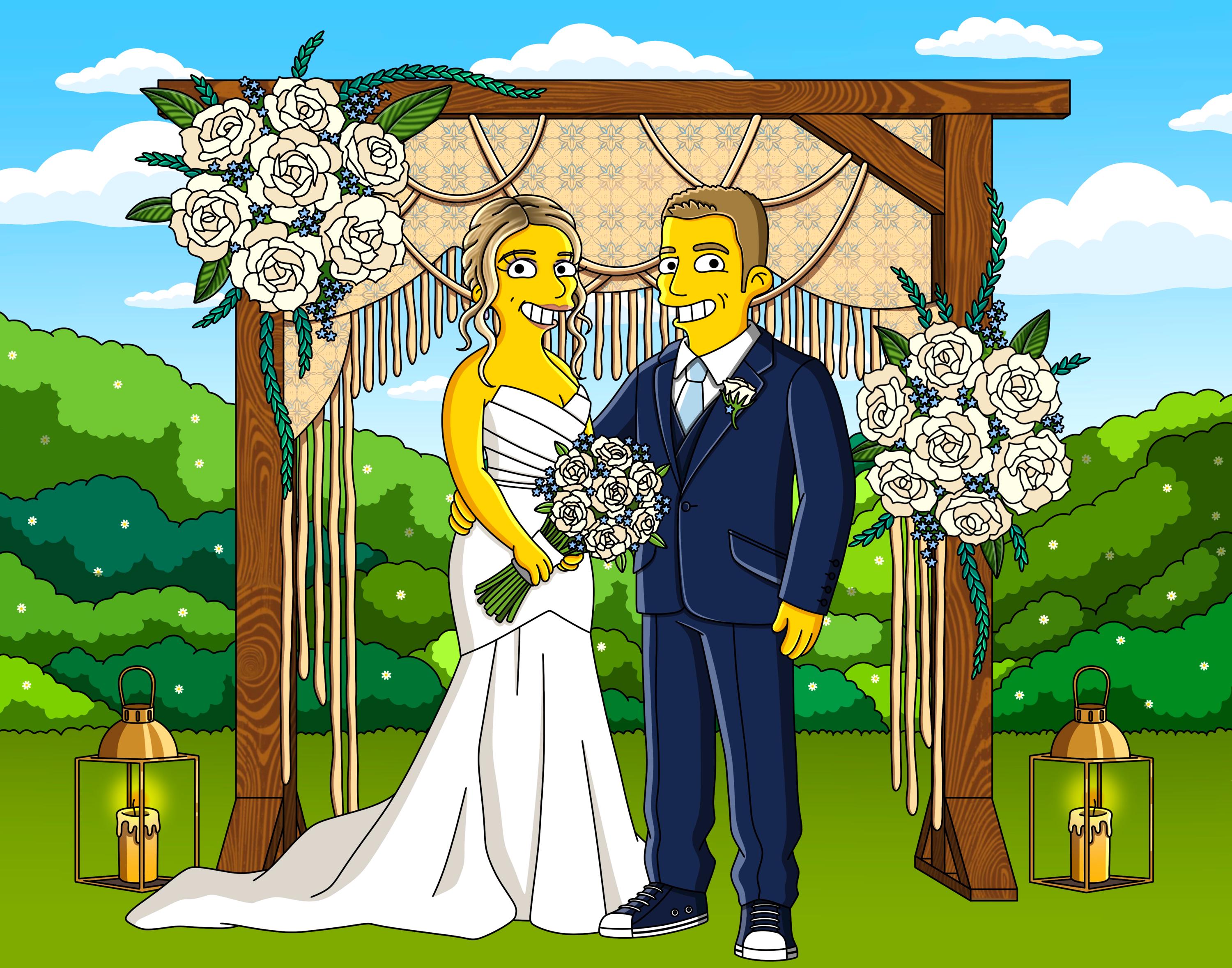 Homer simpson wedding dress 60 photos - Astyledwedding.com