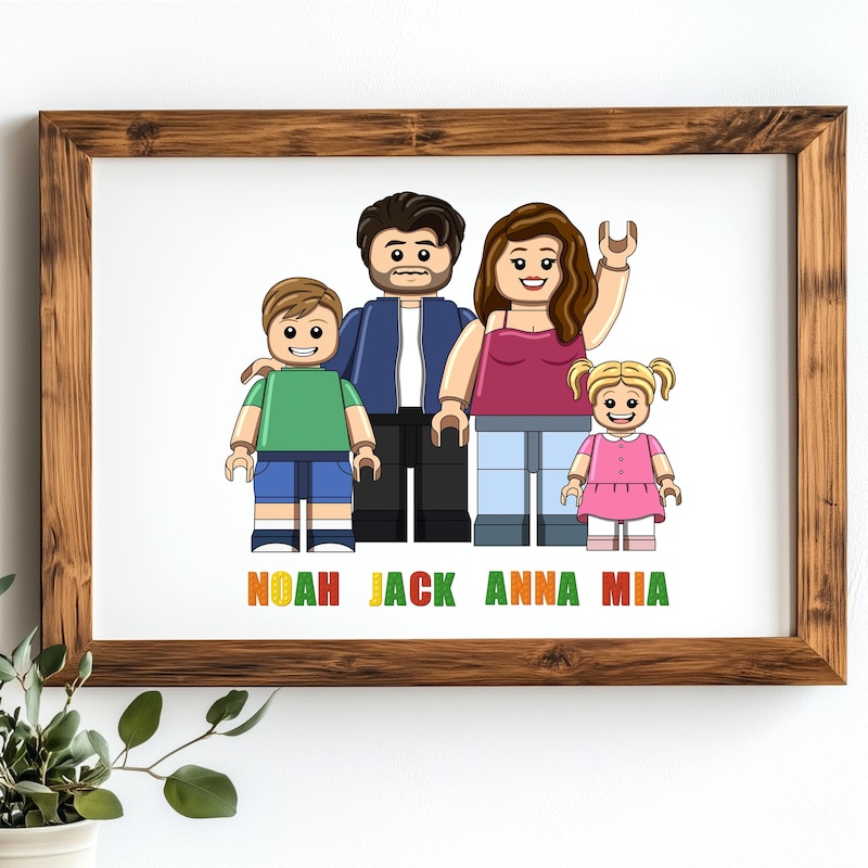 Custom Legos People - Etsy