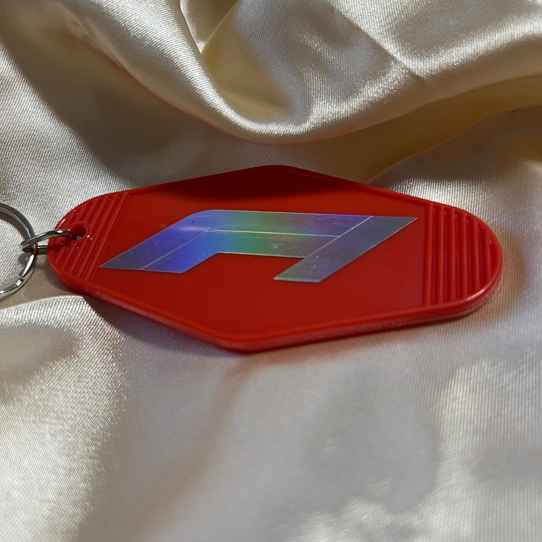 FORMULA 1 LOGO F1 Retro Motel Keychain Keyring Car - Etsy
