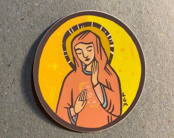 Mary Magdalene Sticker - Etsy