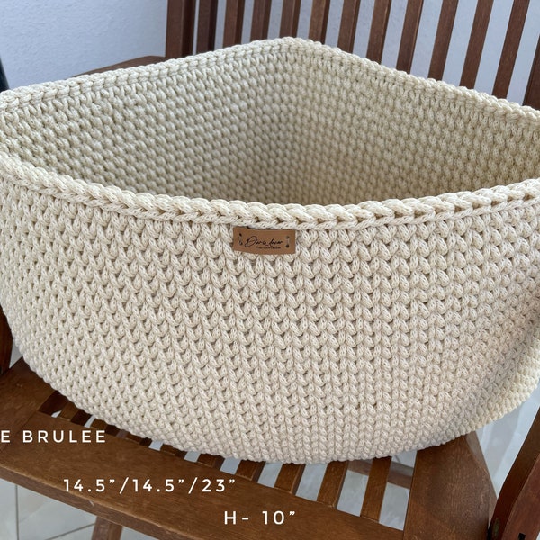 Large Triangle Storage Basket - Etsy
