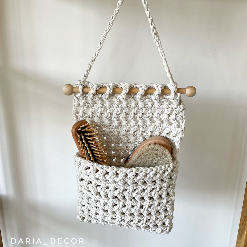 White Macrame - Etsy