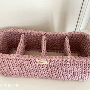 Cotton Baskets With Dividers, Eye Glass Holder, Remote Control Storage ...