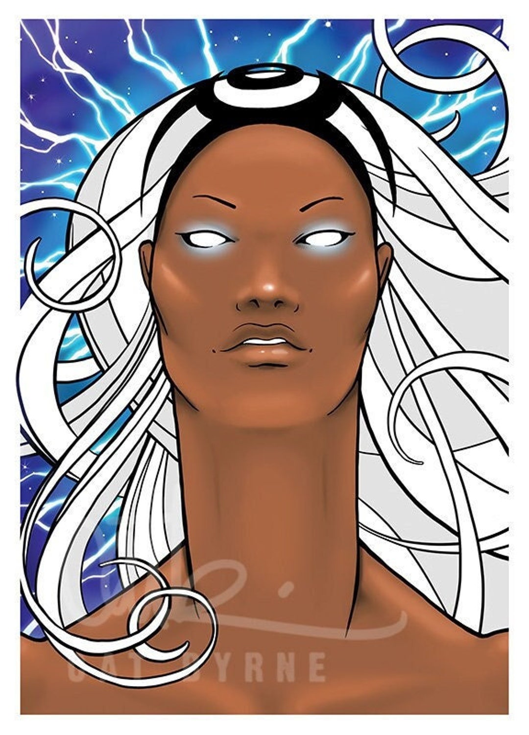 Storm A4 Art Print - Etsy