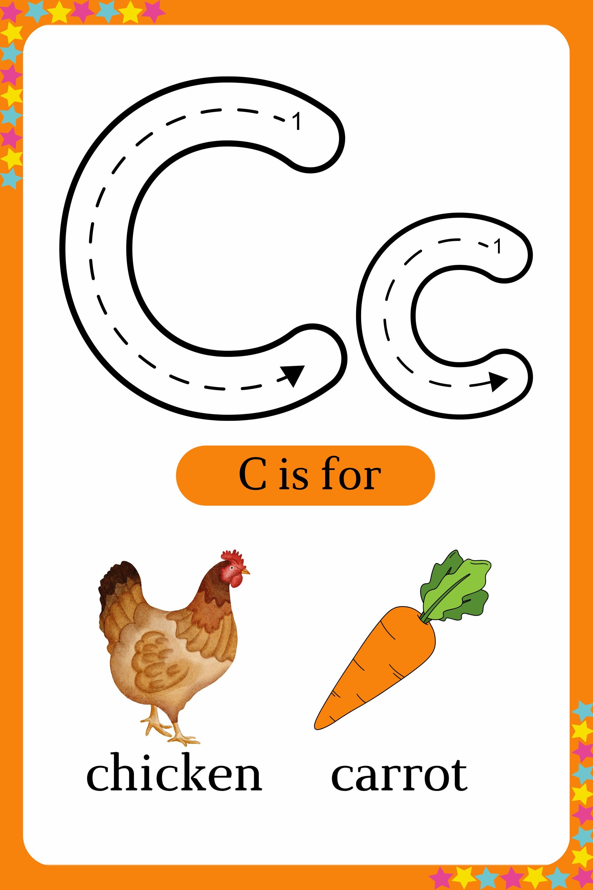 PDF Files Only. ABC Flashcards With Pen Control for Kids. - Etsy