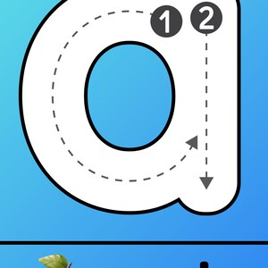 PDF Files Only. ABC Flashcards With Pen Control for Kids. - Etsy