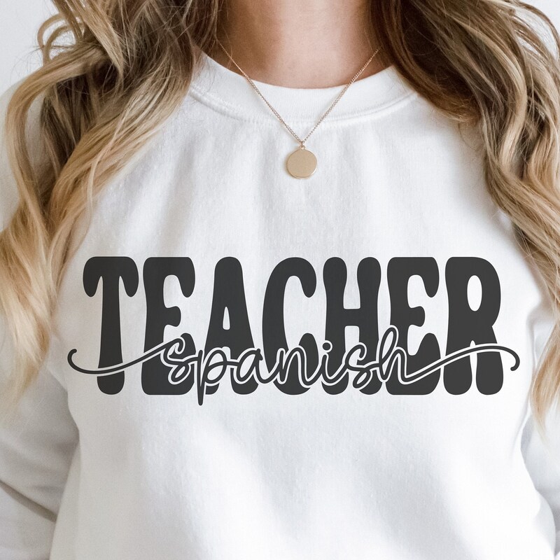 Spanish Teacher Svg - Etsy