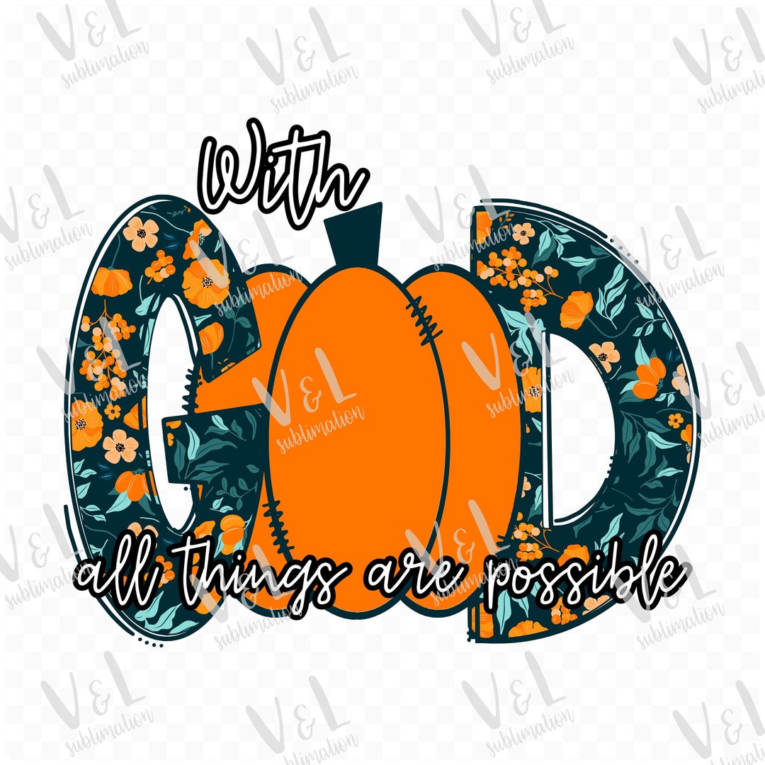 Fall Png, Pumpkin Fall Faith Png Files Designs Downloads, Fall Digital ...